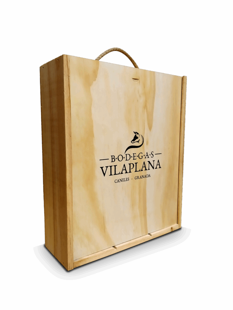 Caja de Madera para Regalar Vino - Bodegas Vilaplana